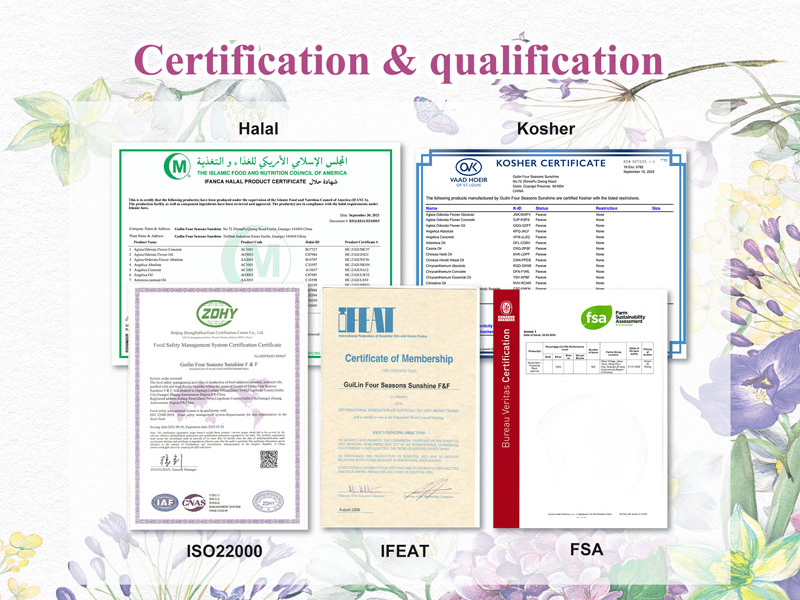 100% pure CO2 supercritical gardenia jasminoides ellis essential oil ...